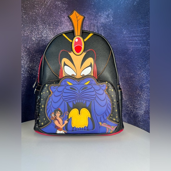 Loungefly | Bags | Loungefly Disney Aladdin Jafar Villains Scene Mini ...